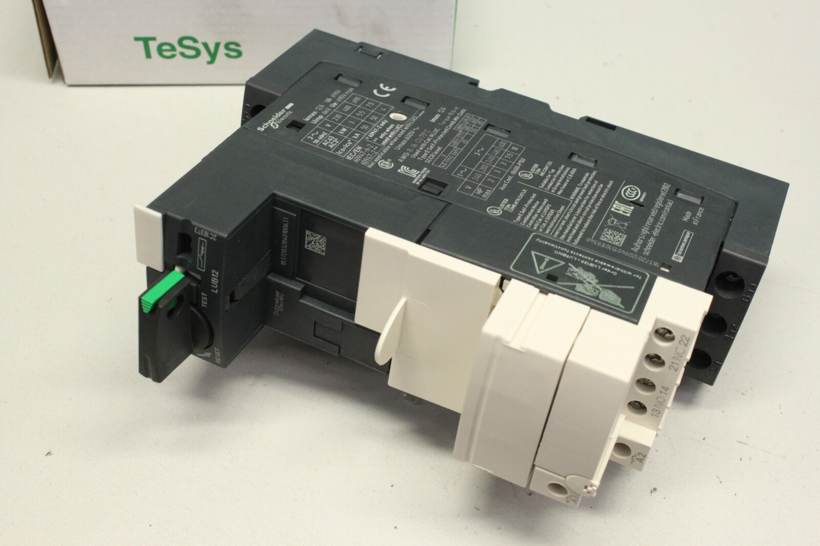 SCHNEIDER ELECTRIC TeSys U 12A Motorstarter Grundgerät LUB12 OVP | eBay