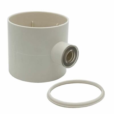 Condensation Trap With Overflow - 100mm | eBay