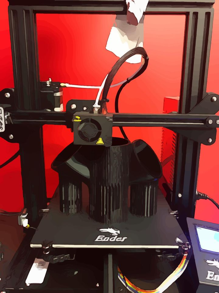 Unrepair Creality Ender 3 3D Printer Fully Open Source with Resume ...