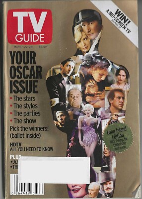 2003 TV GUIDE March 22-28 Your Oscar Issue LI Edition | eBay