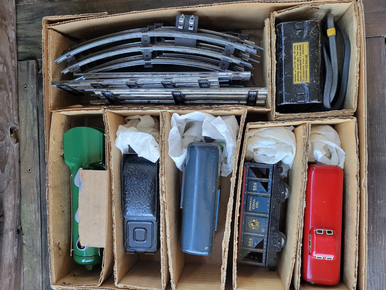 Marx O Ga. Green Commodore Vanderbilt Train Set & Box **Read | eBay