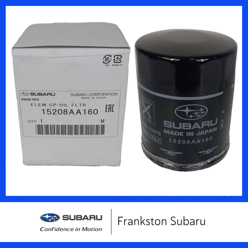 Genuine Subaru XV Impreza Forester & Outback Oil Filter FB 15208aa160 ...