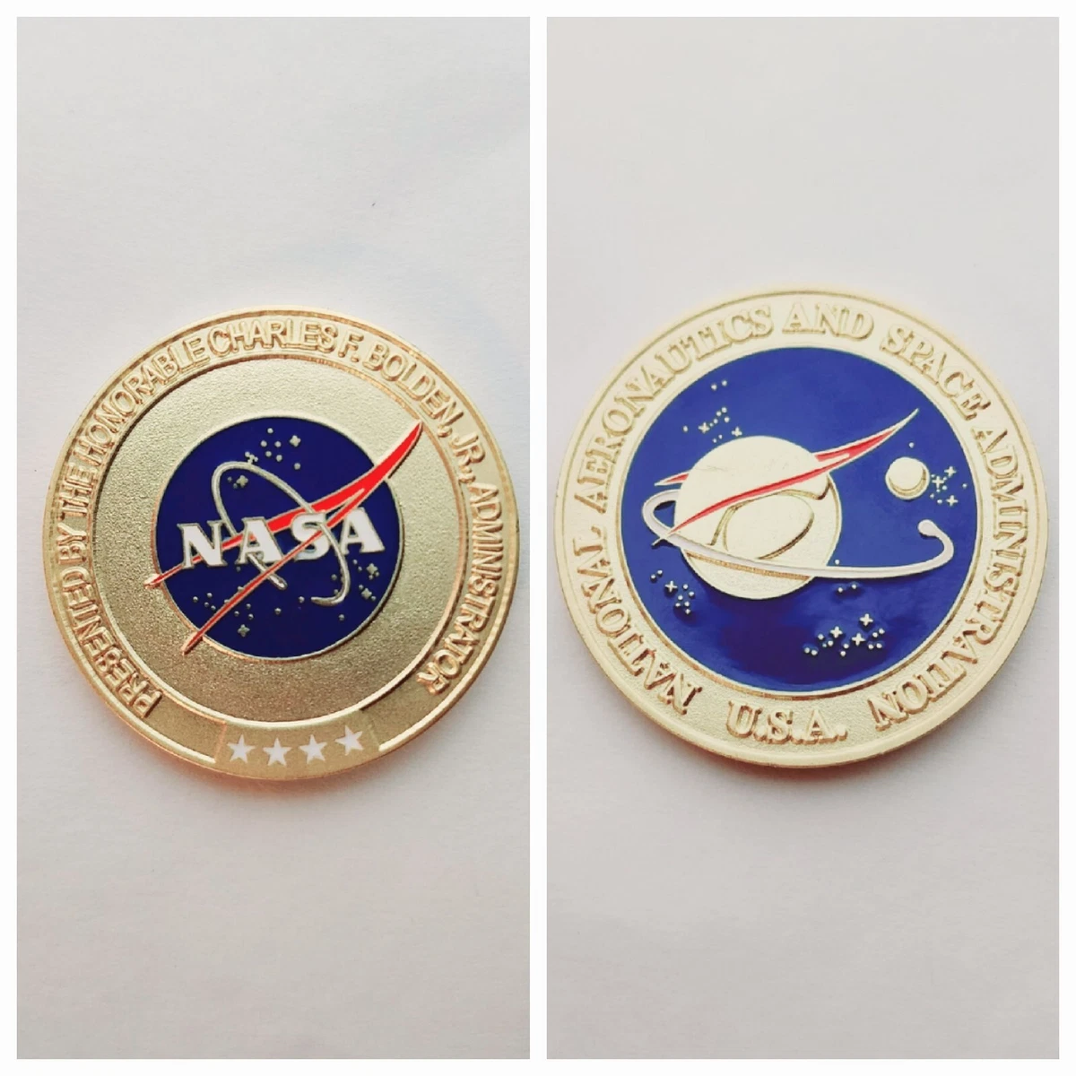 Nasa Challenge Coins