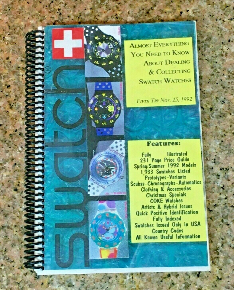 Swatch Watches Book, Everything You Need to Know About Dealing ...