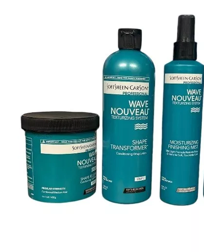 SET OF SOFTSHEEN-CARSON PROFESSIONAL WAVE NOUVEAU SHAPE TRANSFORMER ...