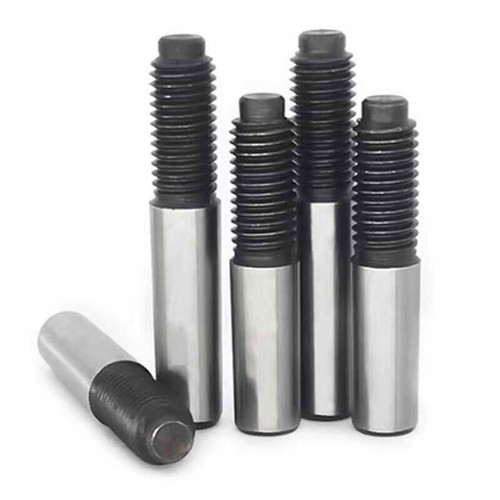 1pcs D12 M12 45# Steel Male Thread Tapered Pin Tail Round Cone Pins ...