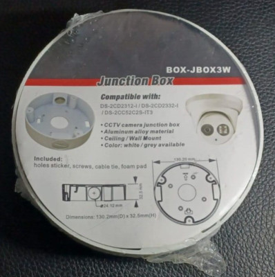 CCTV camera Junction Box-JBOX3W for DS-2CD2312-I, DS-2CD2332-I, DS ...