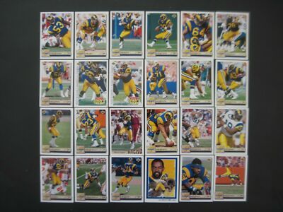LOS ANGELES RAMS CARDS You Pick UPPER DECK FLEER & ULTRA FOOTBALL 1991 ...