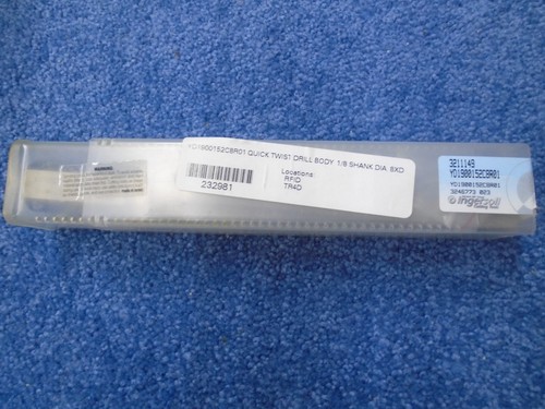 INGERSOLL INDEXABLE DRILL, 19MM 8XD QWIK-TWIST YD1900152C8R01 3211149 ...