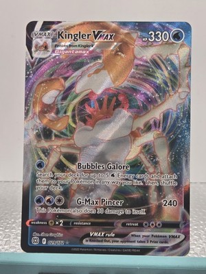 Kingler VMAX 029/172 - SWSH09: Brilliant Stars - Holo Pokemon Card | eBay