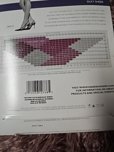 NWT HANES Women's Tights Control Top Sheer Toe Town Taupe Color Silky ...