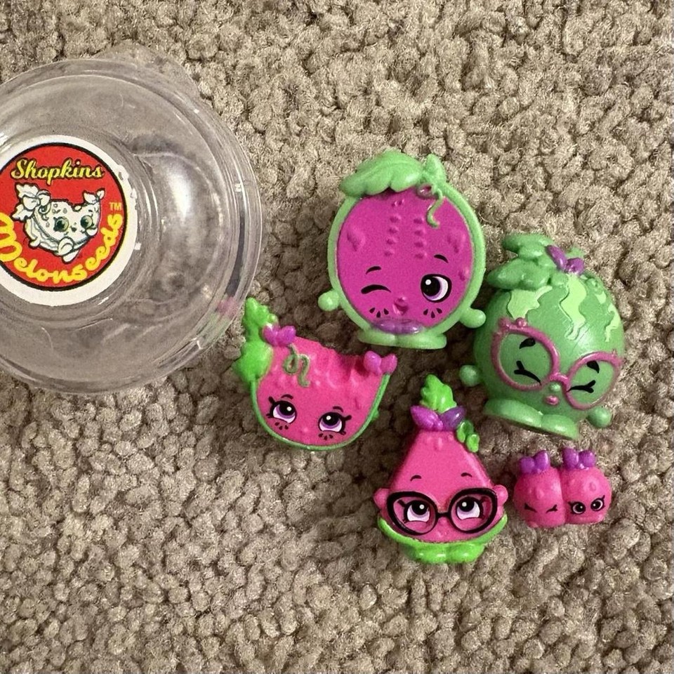 Shopkins Season 11 Mini Family Lot (5 Shopkins)THE MELONSEEDS FAMILY | eBay