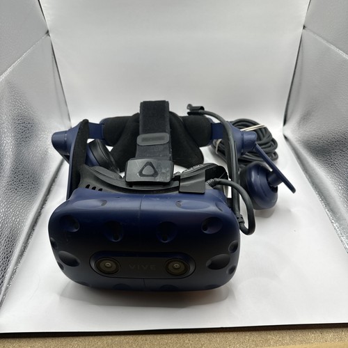 HTC Vive Pro Eye Virtual Reality VR Headset - Blue | eBay