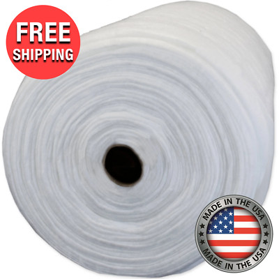 Soft White Polyester Quilting Batting Craft 96" x 30 Yards Lightweight ...