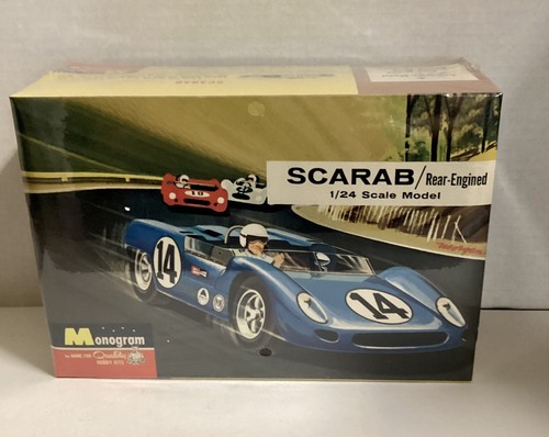 Monogram 1/24 Scarab Rear-Engined Race Car Kit # PC124/Sealed | eBay