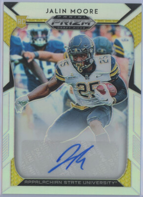 2019 Panini Prizm Draft Picks Autograph Prizms #142 Jalin Moore Jr ...
