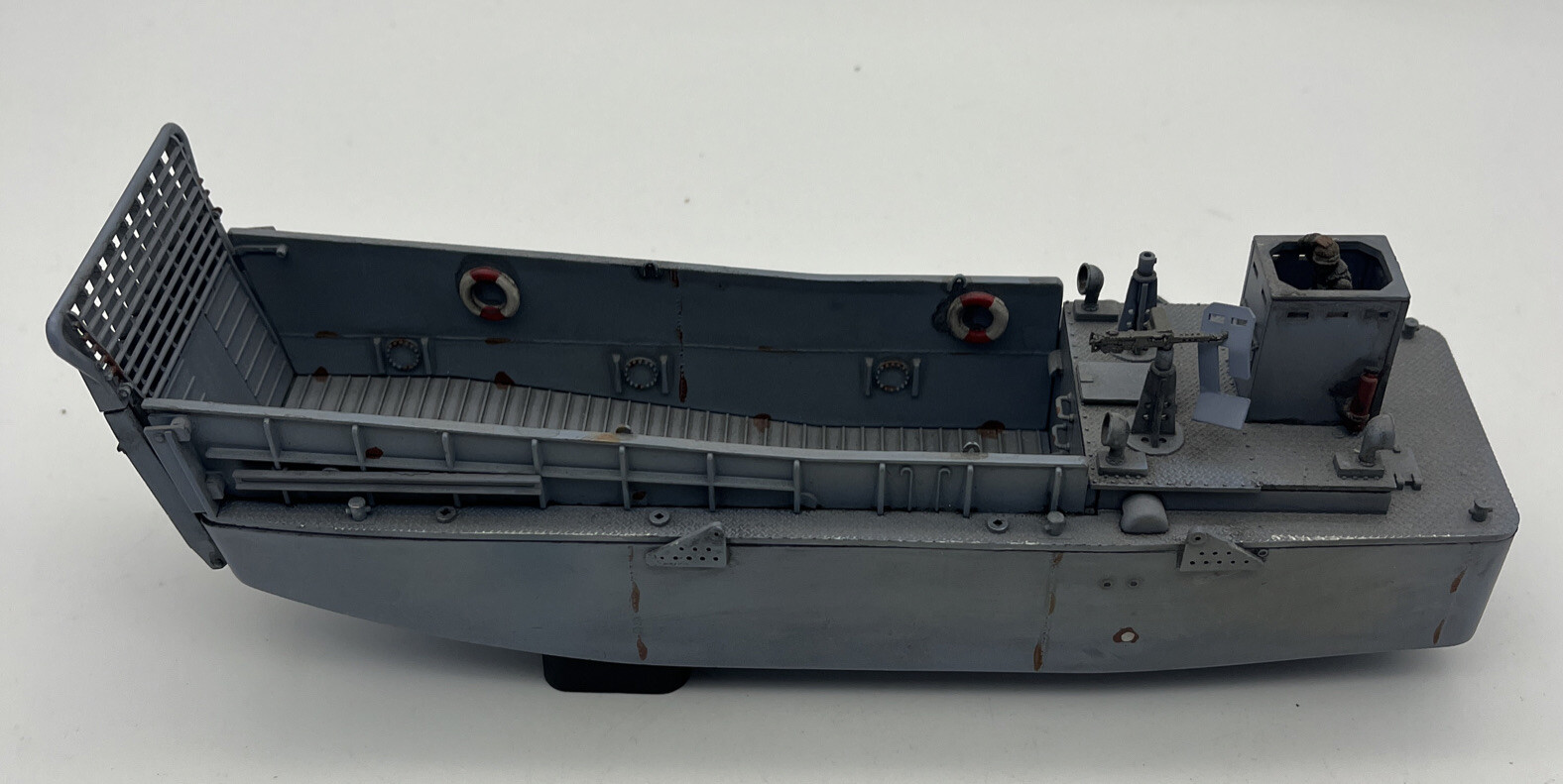 Vintage WWII Military Higgins Boat D-Day Unimax Figurine Navy Army ...