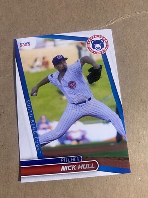 Nick Hull South Bend Cubs 2024 Team Card | eBay