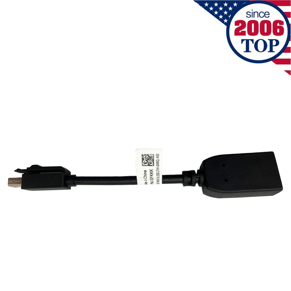 New Dell DP/N 00FKKK Mini Display Port To Display Port Cable Adapter | eBay