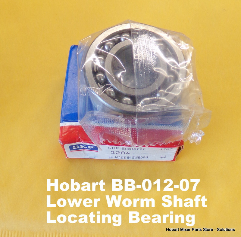 Hobart BB-012-07 Mixer H600, L800, Lower Worm Shaft Locating Bearing | eBay