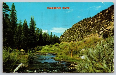 Cimarron River in Cimarron Canyon Between Eagle Nest & Cimarron, New Mexico | eBay