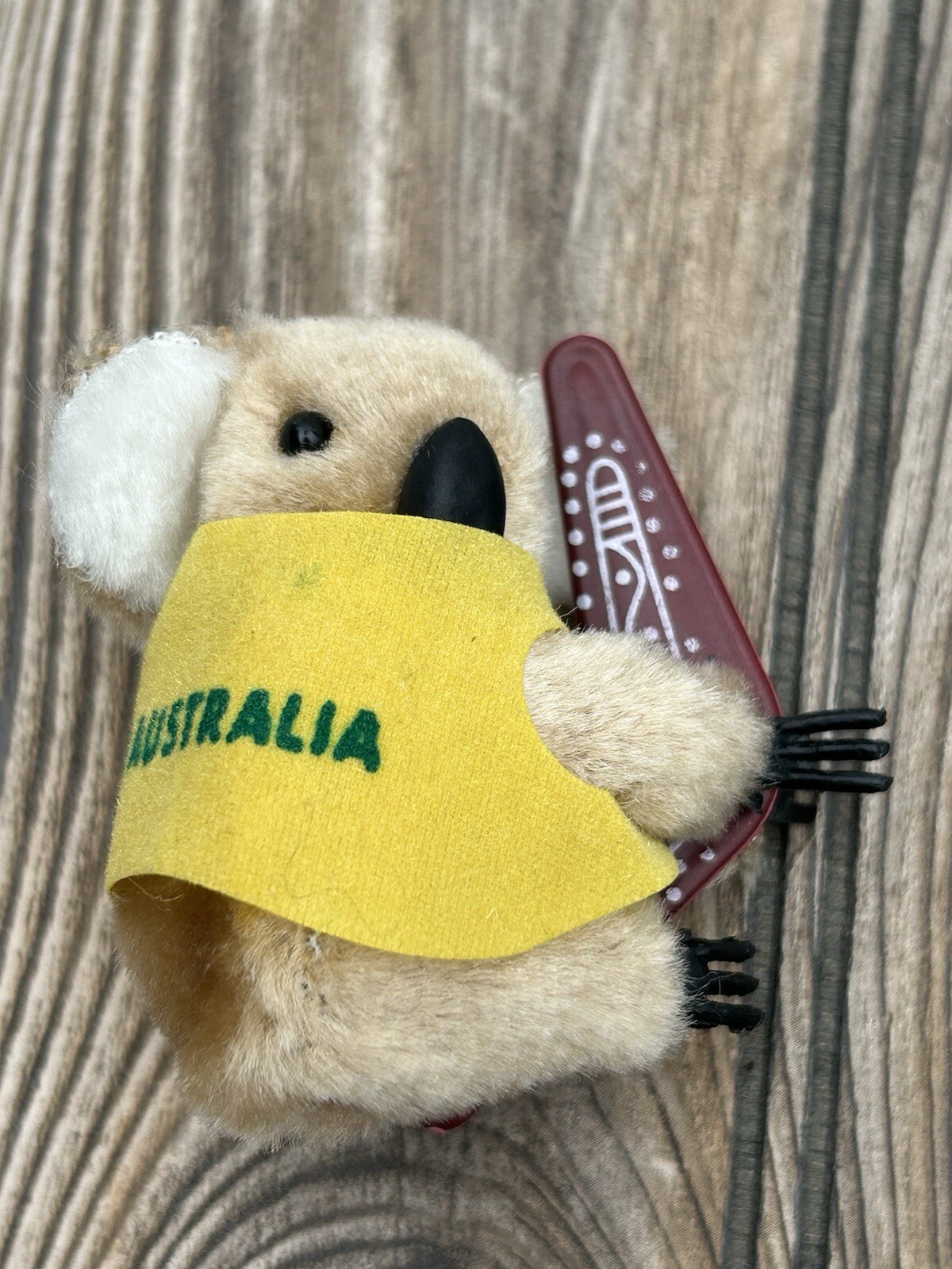 Set Of 2 Koala I Love Australia Pencil Huggers Grabbers Boomerangs ...