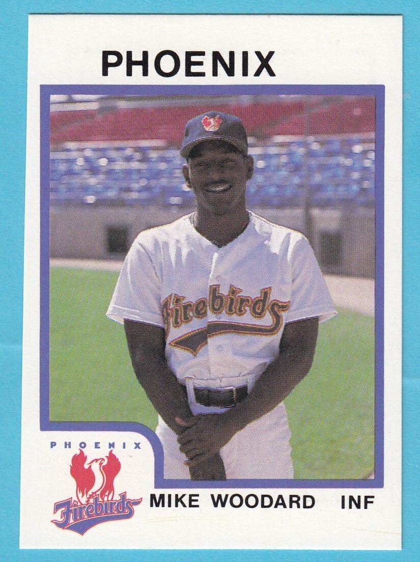 1987 ProCards Minor League Mike Woodard - Phoenix Firebirds - Box 204 ...