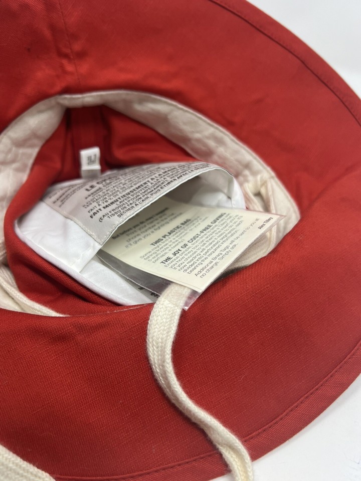Tilley TCH9 Women's Organic Cotton Hemp Hat - Red - M | eBay