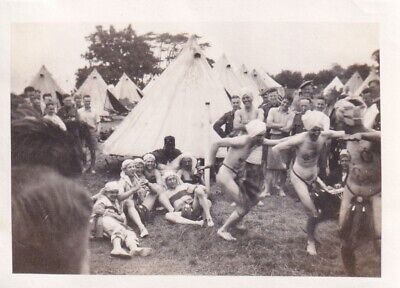 Original Pre-WWII Photo BRITISH LONDON SCOTTISH REGIMENT FUN 1936 ...