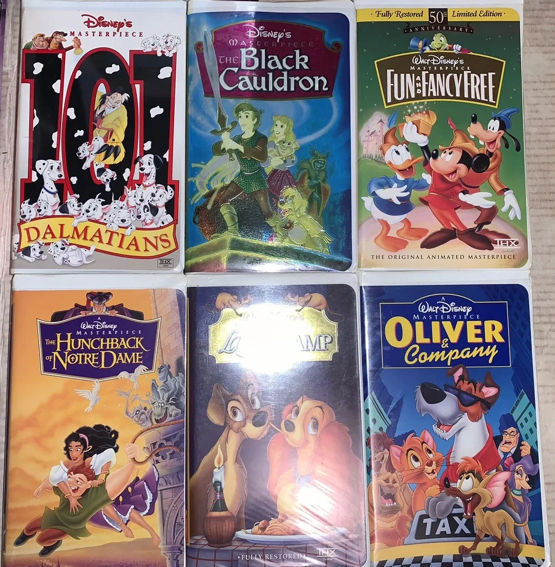 Movies In The Walt Disney Masterpiece Collection (VHS), 51% OFF