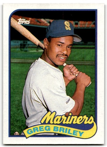 1990 Donruss Greg Briley Rookie Seattle Mariners #781 | eBay