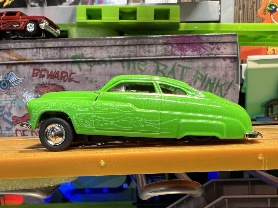 Custom Draggerz 1949 Mercury ‘49 Merc Slot Car CalefNoise 4 Gear Tuned ...