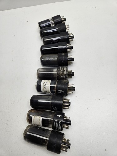 6V6 Lot Of 10 Valves Vintage Hifi Audio Amplifier Radiogram UnTested | eBay
