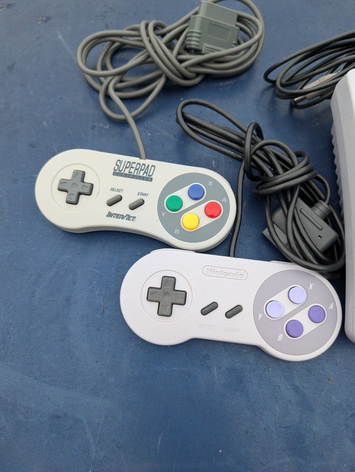 Nintendo SNES Control Deck SNS-101 Super Nintendo Entertainment System ...