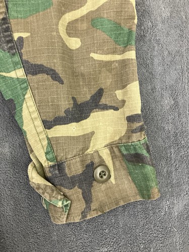 USGI 1979 ERDL Camouflage Hot Weather Coat Jacket Medium Long US NAVY ...