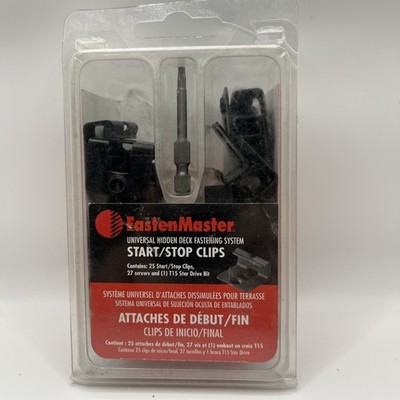 FastenMaster Trex Versaclip Universal Hidden Deck Fastener, start/stop ...