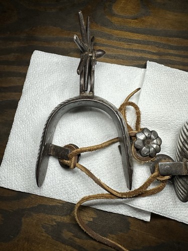 Vintage, Rare Mexican 999 Silver Accent Spurs | eBay