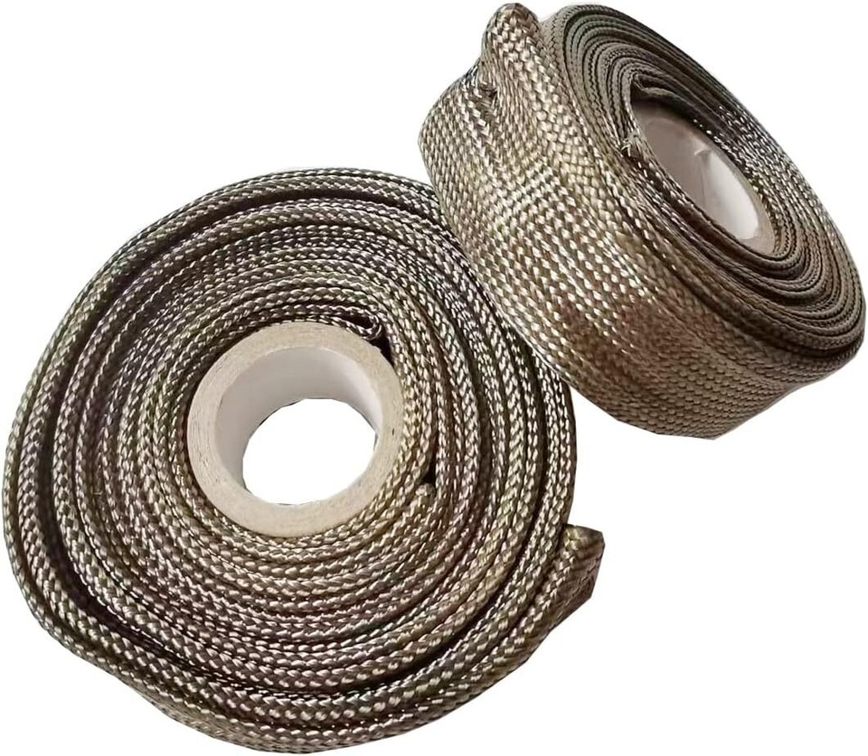 3/5" 1/2" 1" 3/4" Spark Plug Wire Heat Wrap Shield Sleeve Adjustable ...