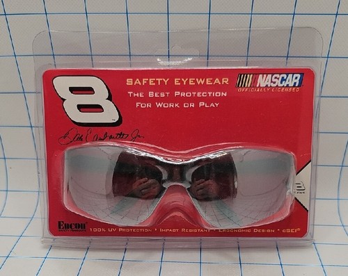 VTG Dale Earnhardt Jr Safety Glasses #8 new in packaging Nascar racing ...
