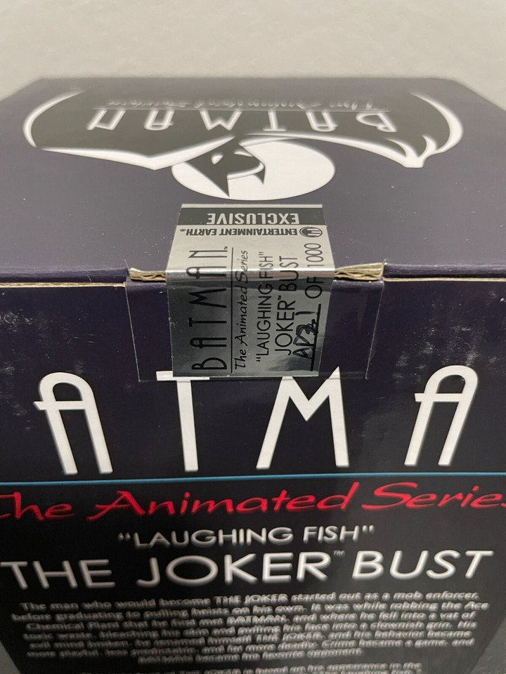 Batman Animated Series The Joker Laughing Fish Bust DST #21 of 1,000 LE ...