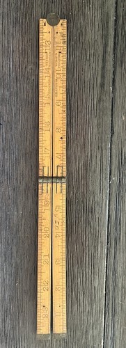 Folding Ruler Stanley 2 Ft. No. 68 Boxwood Made in USA Vintage | eBay