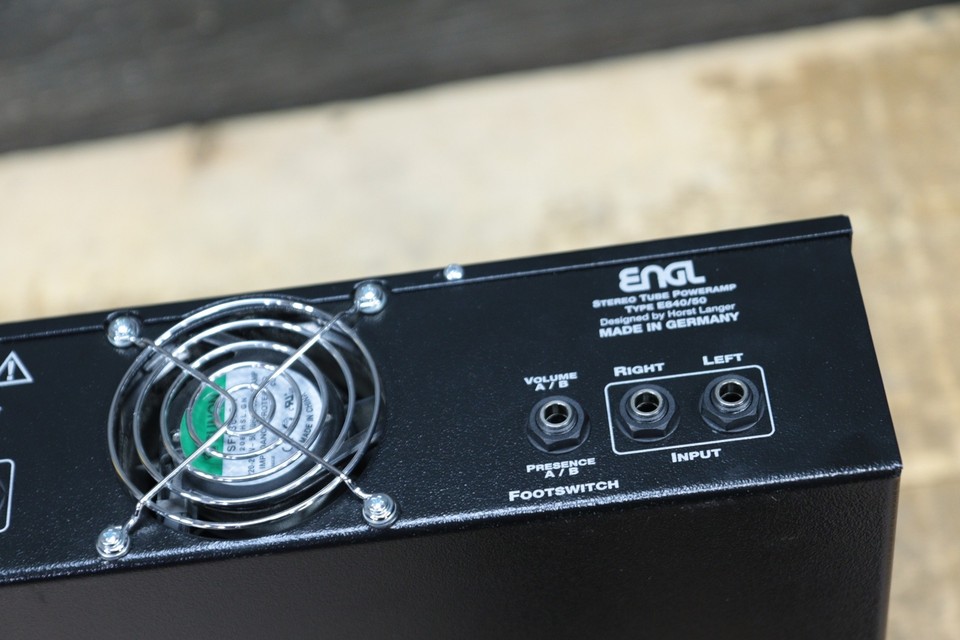 ENGL Tube Power Amp E840/50 Racksystem 2 x 50 Watts Guitar Poweramp ...