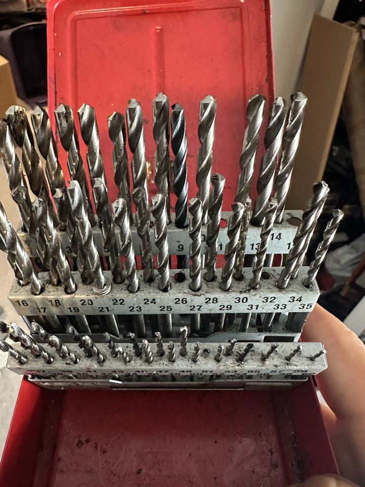 Vintage Mac Tools 48 Pc Included Cobalt Alloy Steel Drill Bit Set | eBay