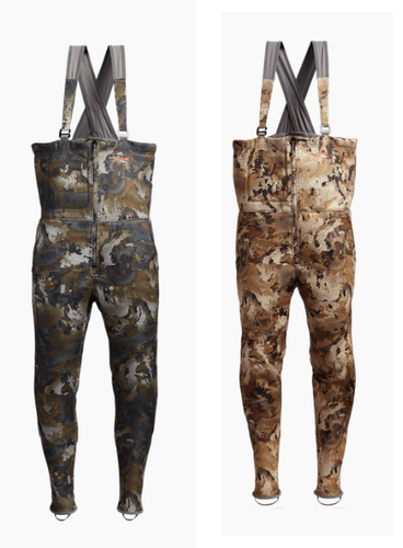 Sitka Gradient Cold Weather Bib Optifade Timber Marsh Waterfowl 600171 ...