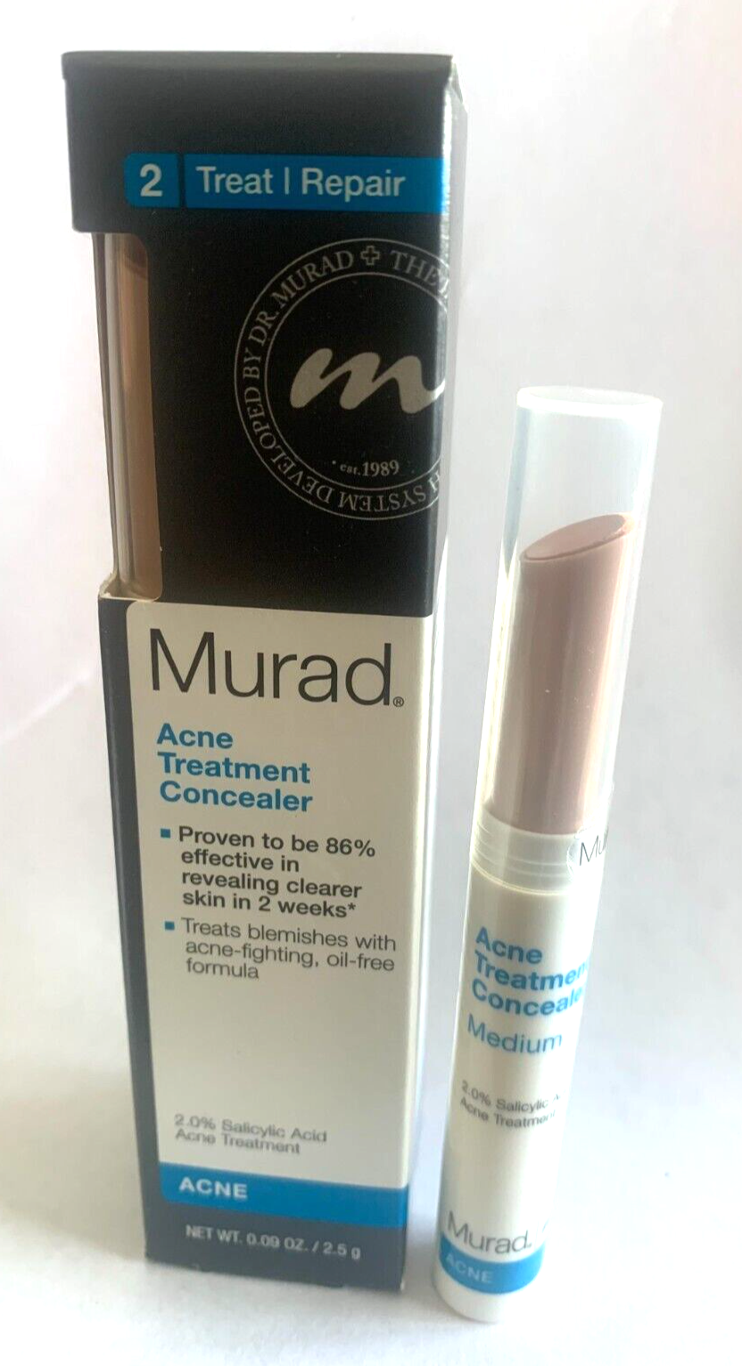 MURAD ACNE ACNE TREATMENT CONCEALER COLOR : MEDIUM 0. 09 OZ NIB * | eBay