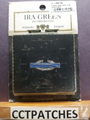 US ARMY INFANTRY COMBAT SERVICE AWARD PIN MEDAL BADGE IRA GREEN | eBay