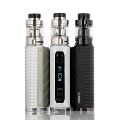 Aspire Deco 100w Ecigarette Vape VWVV Bypass MOD Kit with Odan EVO 2ml ...
