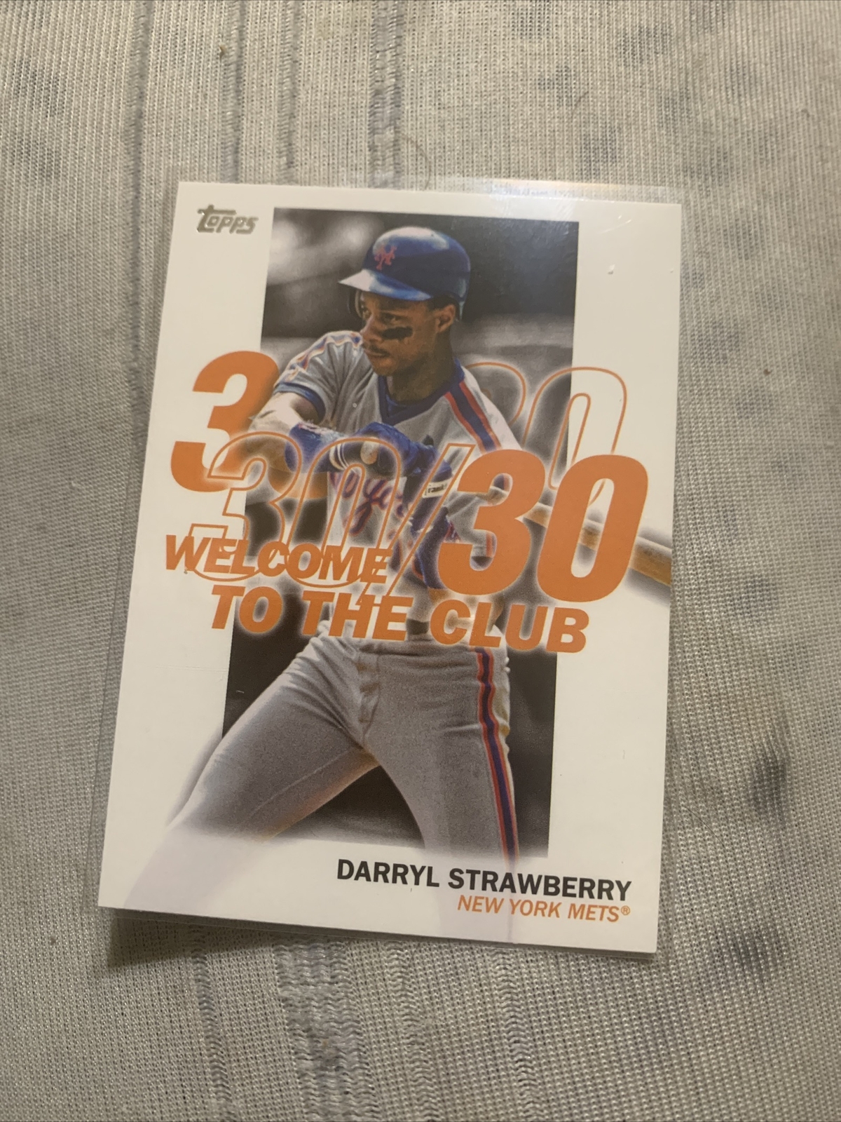 2023 Topps Series 1 - Welcome to the Club #WC-10 Darryl Strawberry for ...