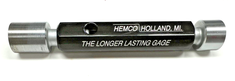 Thread Plug Gage - 3/4 - 80 UNS - 3B GO & NO GO HEMCO (Item# 128E | eBay