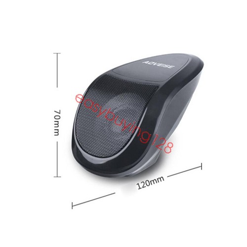 Motorcycle ATV Scooter Bluetooth Speaker MP3 Audio Music Sound System ...